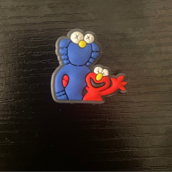 KAWS | Accessories | Kaws X Sesame Street Croc Charm | Poshmark